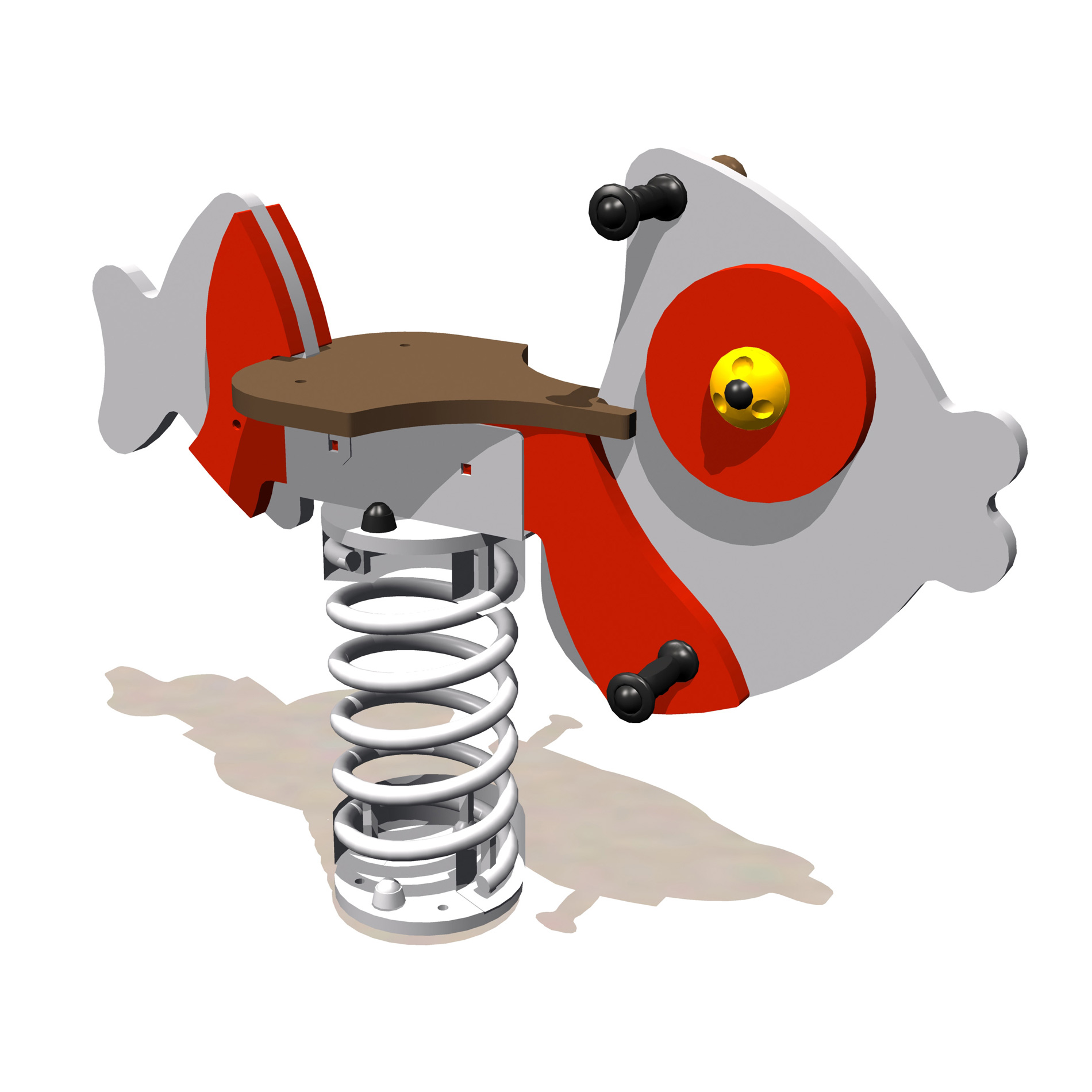 Frankie the Fish playground play equipment installer